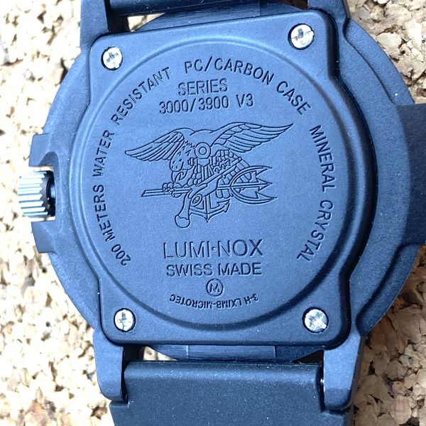 Brand New LUMINOX NAVY SEAL SERIES 300/3900 V3 CARBON WATCH Manâ s ...