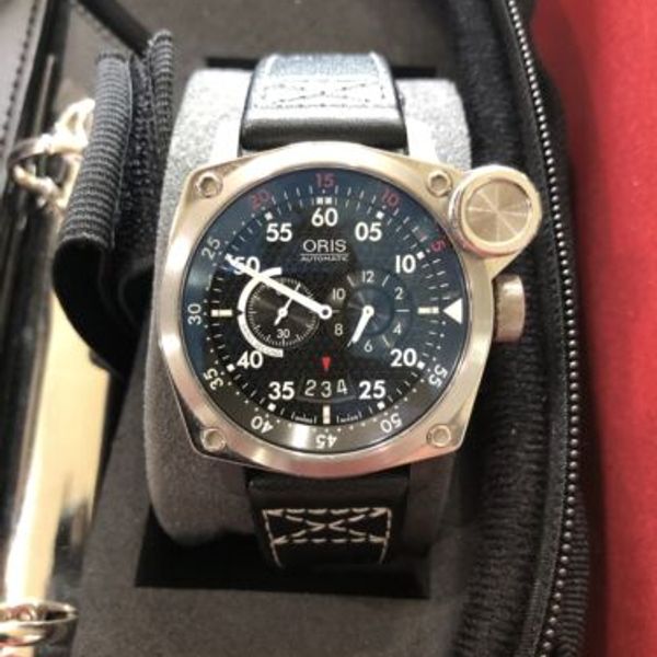 Oris Flight Timer Regulator Aviator Automatic w/ All Access. 7632-41 ...
