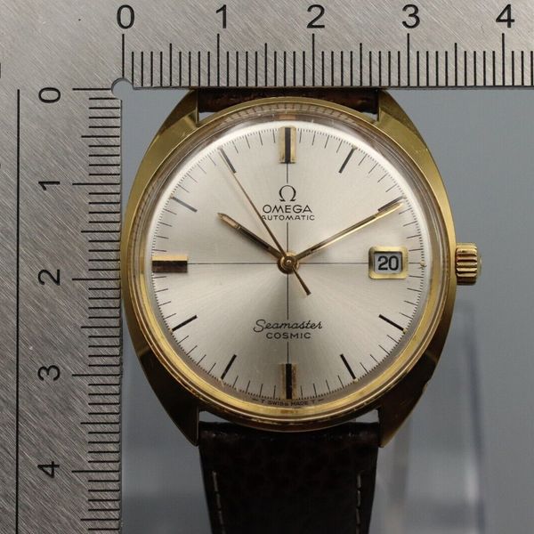 *N MINT* Vintage OMEGA Seamaster COSMIC TOOL 107 Automatic Cross Line Mens Watch | WatchCharts ...
