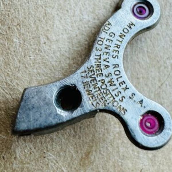 Rolex Chronograph Daytona Valjoux 727 movement bridge 6239-6240-6242 ...