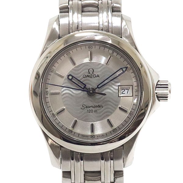 OMEGA Omega Ladies Watch Seamaster 120 2581.31 Silver Dial Quartz [Used ...
