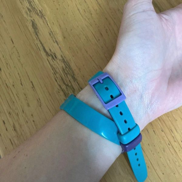 Vintage Swatch Extra Long Double Strap 1990 Rave | WatchCharts Marketplace