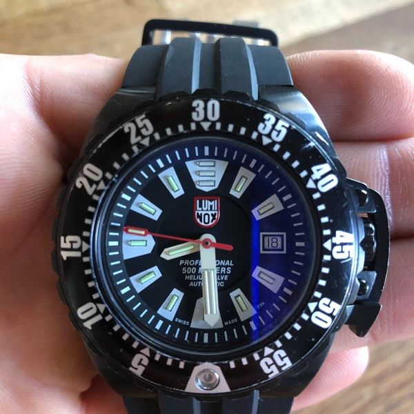 â ½ Luminox DEEP DIVE - 500M-ISO 6425 series 1500 Automatic Men's Watch | WatchCharts Marketplace