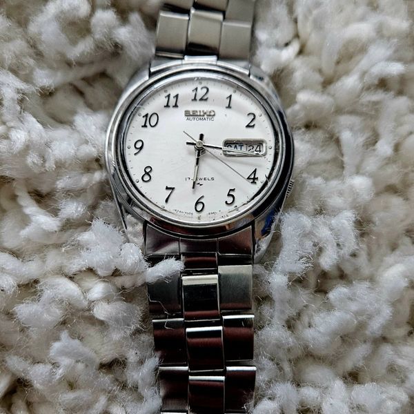 Seiko 7009 8219 Vintage Automatic Arabic Dial Watch | WatchCharts ...