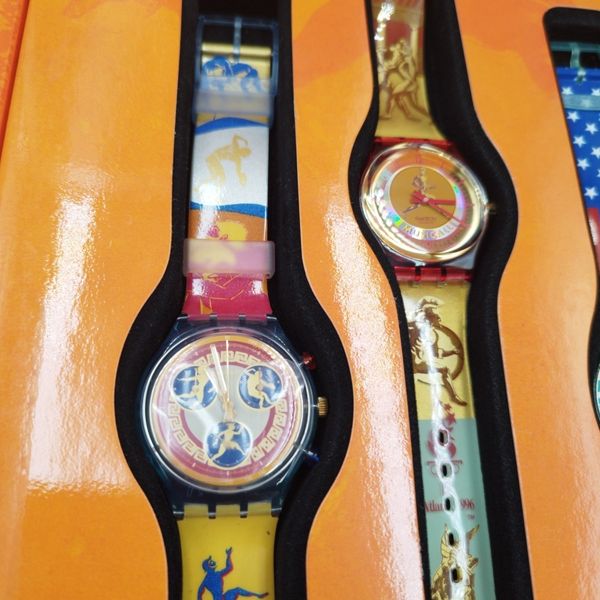 Swatch Centennial Olympic Games For Honour and Glory 9 Watches ...