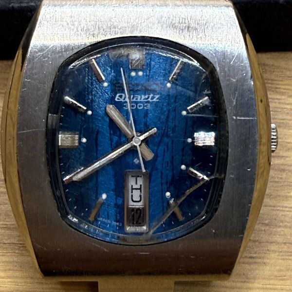 RARE,UNIQUE Men's JAPAN Vintage 1985 Watch SEIKO "3003' 3863-5009 ...