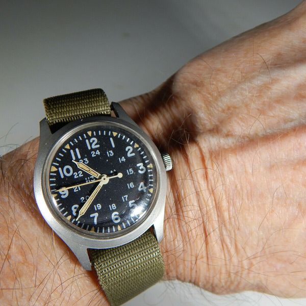 Vietnam, Australian issue 'Hamilton' MIL-W-46374A Military Watch ...