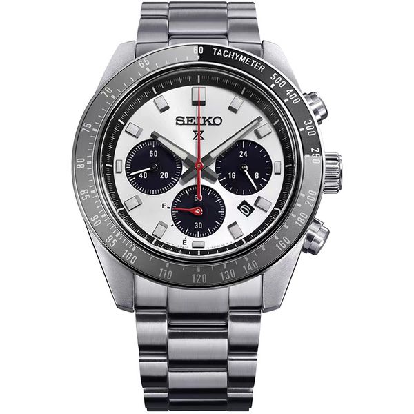 Seiko Sport Men's Giant Panda Three-Handed Chronograph Watch ...