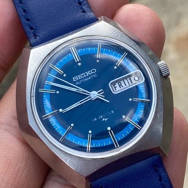 Rareâ ï¸ Vintage 1970s Seiko 5 Automatic Men Wrist Watch 7006-7180 ...