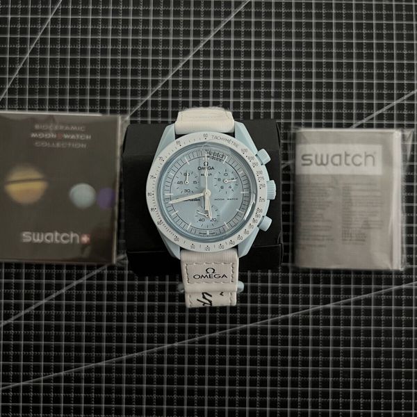 SWATCH Speedmaster Moonswatch Mission To Uranus | WatchCharts Marketplace