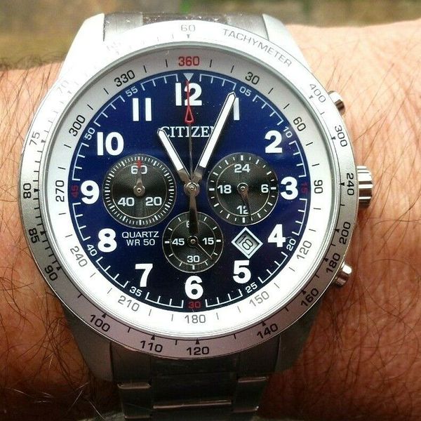 CITIZEN WR50 Quartz Chronograph 0520.S106788 | WatchCharts Marketplace