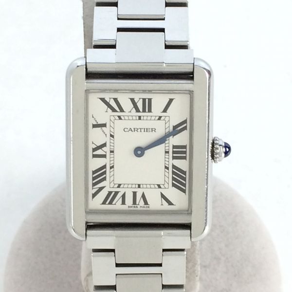 [Used] Cartier Tank Solo SM / Quartz Watch / Analog / Stainless Steel ...