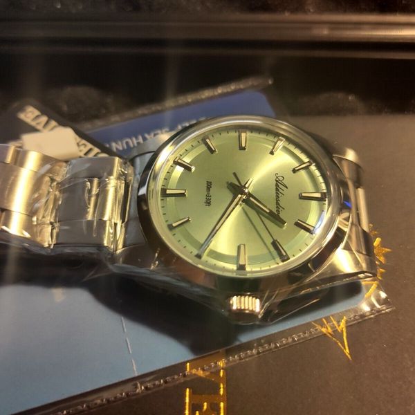 Addiesdive AD2066 Mint Green | WatchCharts Marketplace