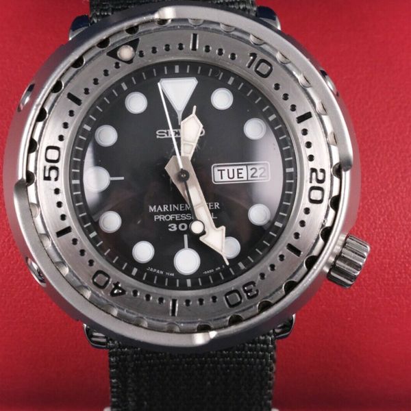 Seiko Marinemaster Professional 300M Dive Watch "Tuna Can". Quartz ...
