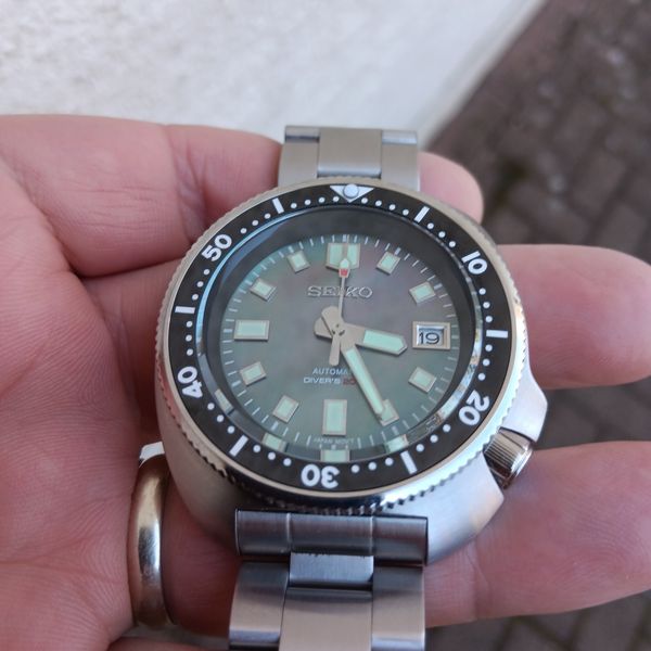 Seiko Mod Captain Willard Automatic Watch In New Condition MOP dial ...