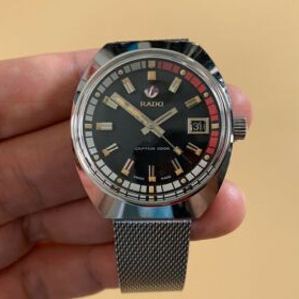 Vintage Rado Captain Cook Mk II 11773 All Original Serviced Diver Watch ...