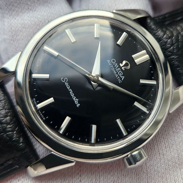 OMEGA SEAMASTER AUTOMATIC 2846 15 SC CAL501 BLACK DIAL MEN'S WATCH ...