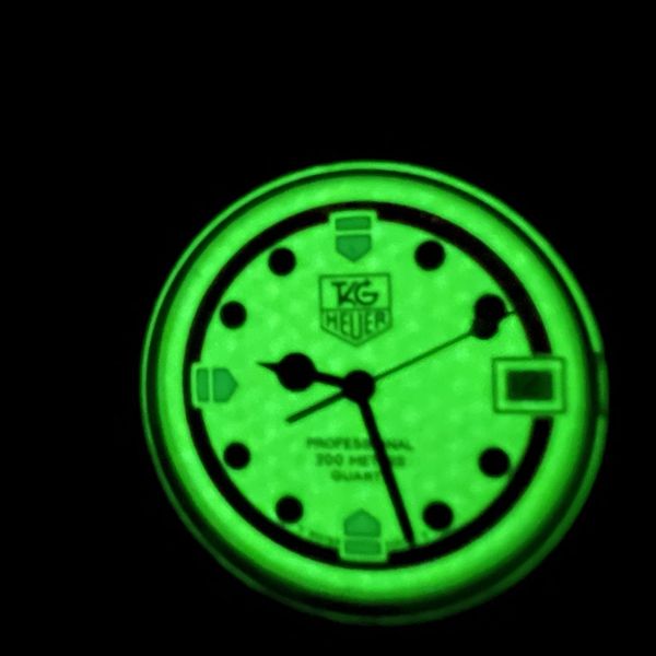 TAG Heuer Formula 1 WA1211 Luminous/Red Dial Mid Size 35mm F1 Men's ...