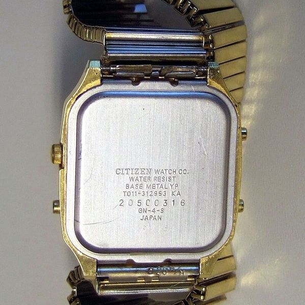 Vintage Citizen T011 Ana-Digi Chronograph Alarm Men's Wristwatch 312953 ...