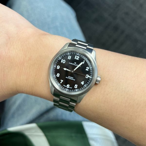 Hamilton x Engineered Garments Khaki Field | WatchCharts Marketplace