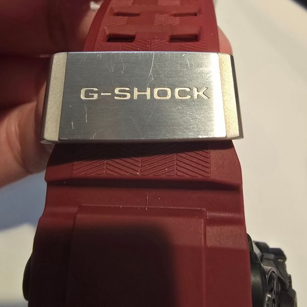 Casio G-Shock GWG-B1000-1A4JF MUD MASTER Red Wristwatch Solar Men's w ...