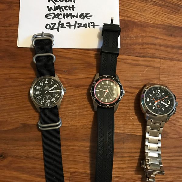 [WTS] price drop. Orient flight•bulova 98b260•Movado ESQ chrono ...