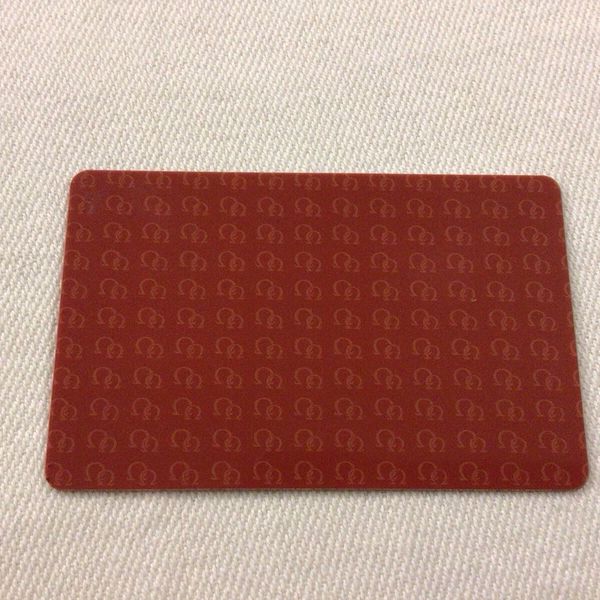 Omega Card Pictograms in Bianco | WatchCharts Marketplace