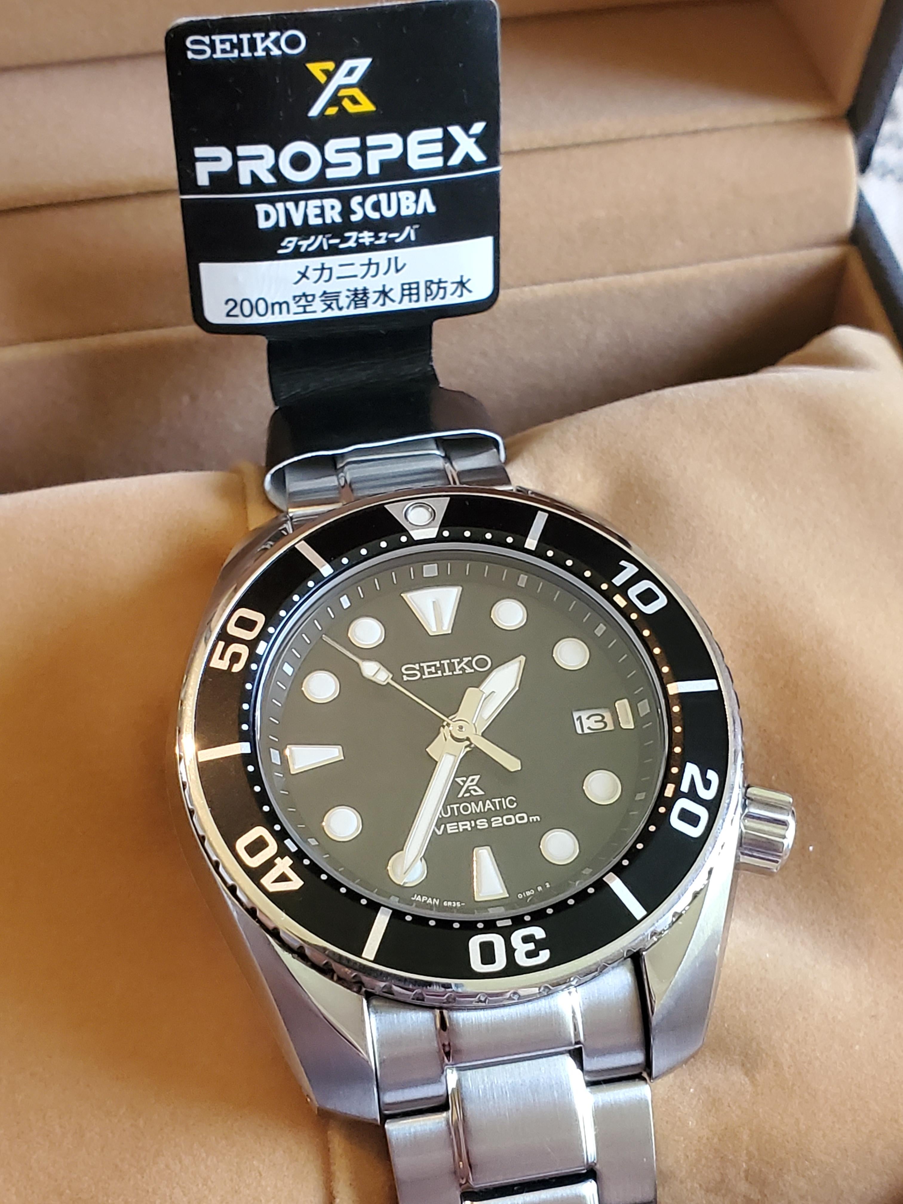 [WTS] Seiko Sumo SPB101 3rd Generation 6r35 Sapphire Warranty Like New ...