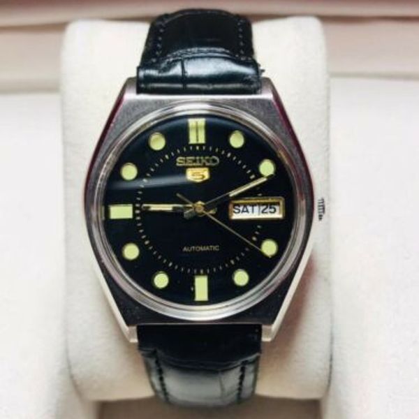 Vintage Seiko Automatic 21 Jewel Movement No.7009 Day Date Men's Wrist ...