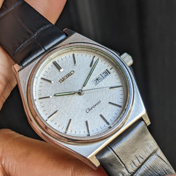 [WTS] Seiko Chronos in SnowFlake Dial ️ English & Kanji DayWheel from ...