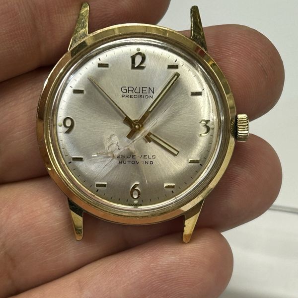 Mens Gruen 25J Automatic Watch READ | WatchCharts Marketplace