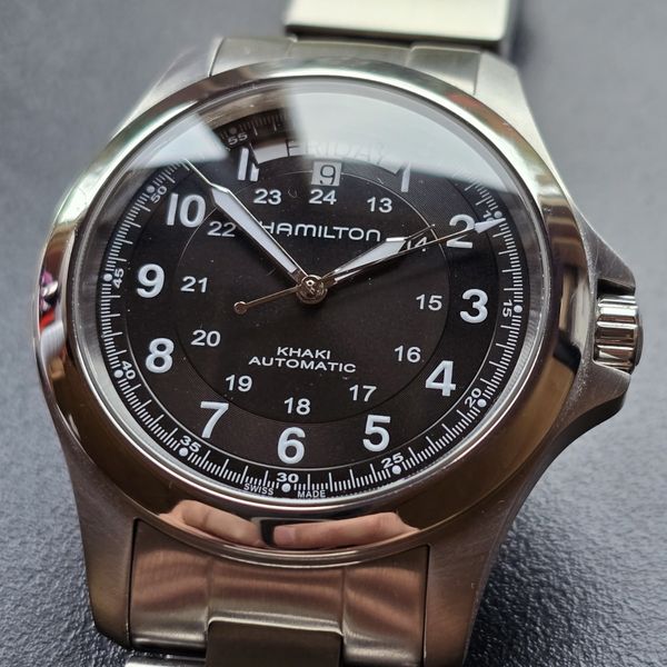 Hamilton Khaki Field King Automatic Bracelet Watch | WatchCharts ...