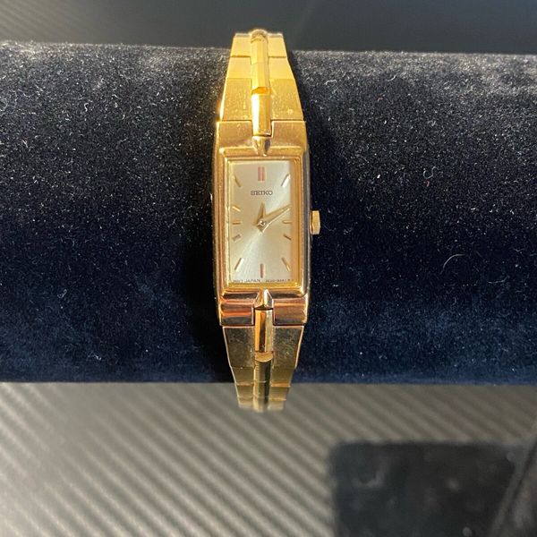 Vintage SEIKO Tank Quartz Watch With Original Band | WatchCharts ...