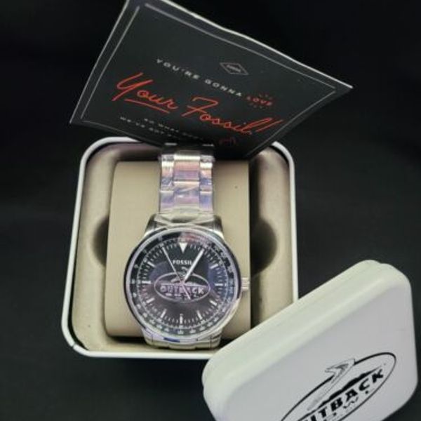 Men's Fossil Watch, 2022 Arkansas Razorback Outback Bowl Watch ...