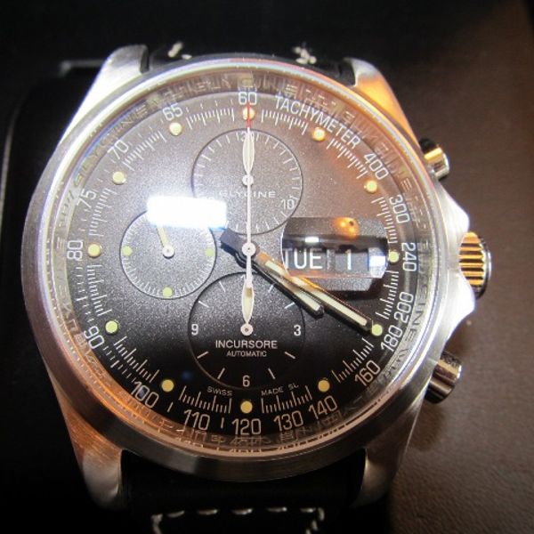 Glycine Incursore Chrono Day Date Ref. 3867 | WatchCharts Marketplace