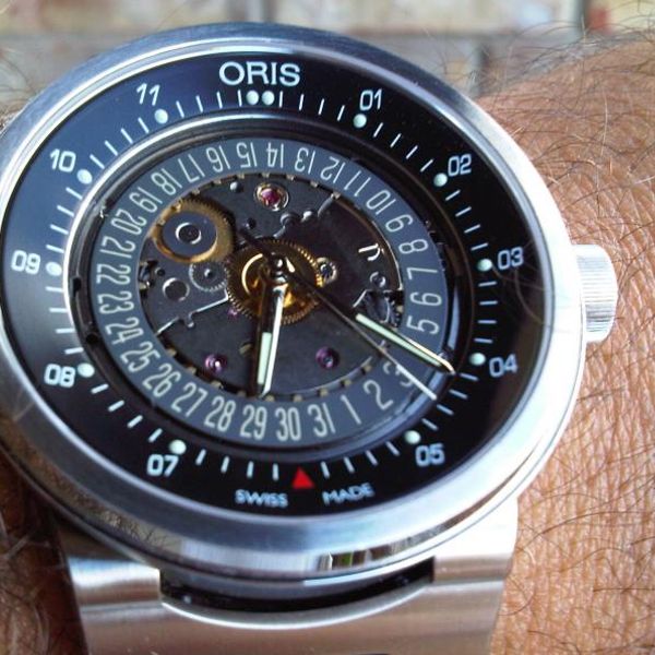 SOLD- Oris F1 Skeleton Engine Date -SOLD | WatchCharts Marketplace