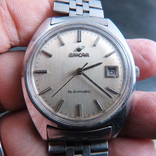 Swiss Made Enicar Automatic Men Watch | WatchCharts Marketplace