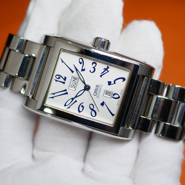 [WTS] Oris Rectangular Day Date 'Tank' Automatic Sapphire Glass for ...