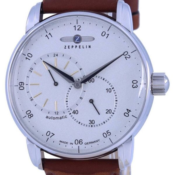 Zeppelin New Captain's Line Silver Dial Automatic 8662-1 86621 Men's ...