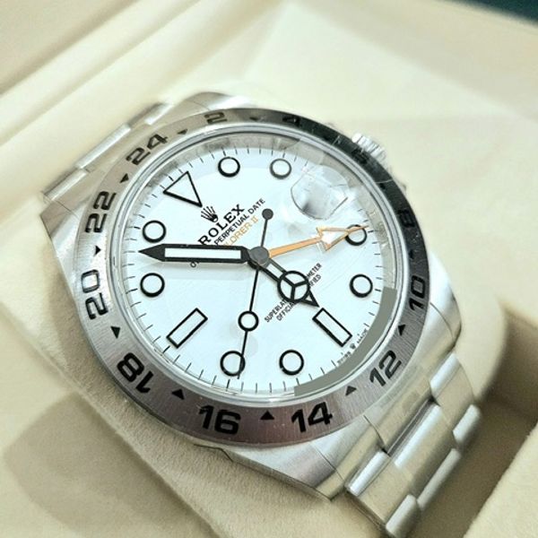FS:Rolex Explorer II 226570 White Dial | WatchCharts Marketplace