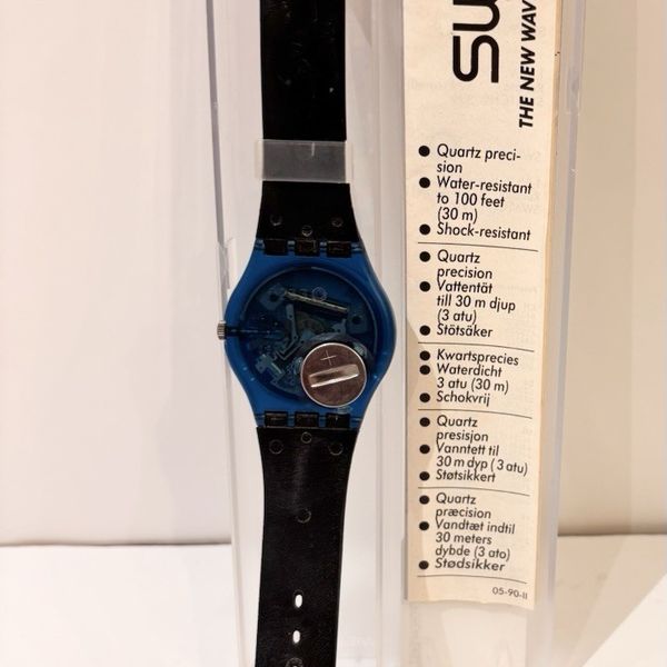Swatch Watch METROSCAPE GN109 1990 Standard Gents BRITTLE STRAP READ ...