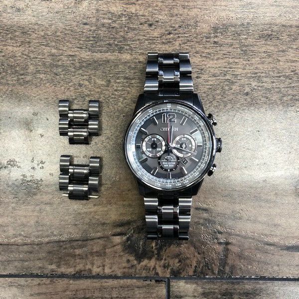 Citizen B620-S111421 Men's Nighthawk Eco Drive Analog Chronograph 45mm ...