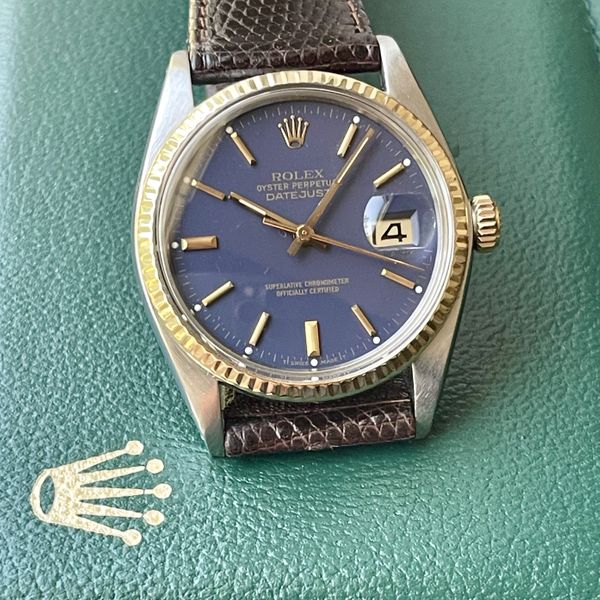FSOT: Datejust 16013 “With Rolex Leather Strap” [$4,150 USD ...