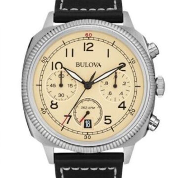 Bulova UHF Chronograph Men's Watch Model 96b231 Military | WatchCharts ...
