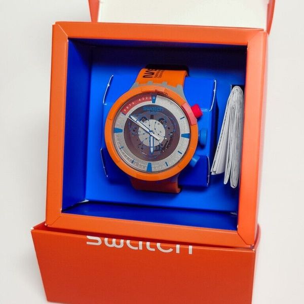 Swatch NASA Launch Bioceramic Watch SB04Z401 - Never Worn | WatchCharts ...
