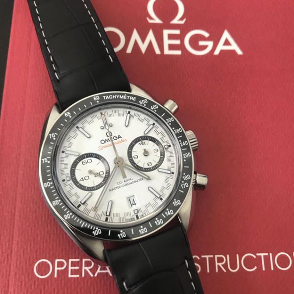 FS: 2019 Omega Speedmaster Racing White Dial Chronograph 329.33.44.51 ...