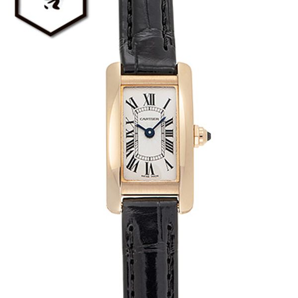 Cartier Mini Tank American Ref.WGTA0038 New Silver (CARTIER Mini Tank ...