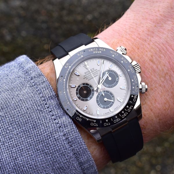 [WTS] 2018 Rolex Daytona “Ghost” 18k White Gold Oysterflex 116519LN ...