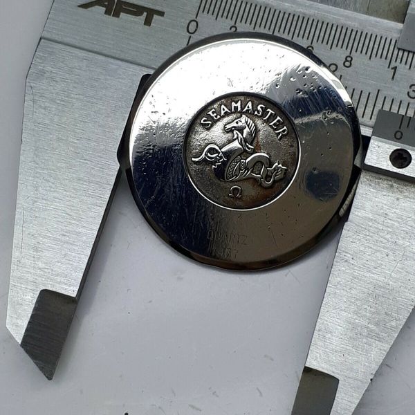 VINTAGE OMEGA SEAMASTER 196.0268 SWISS Cal.1437 BACK COVER RARE SPARE ...