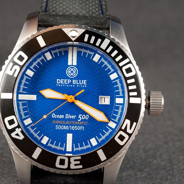 --SOLD-- Deep Blue Ocean Diver 500 | WatchCharts Marketplace